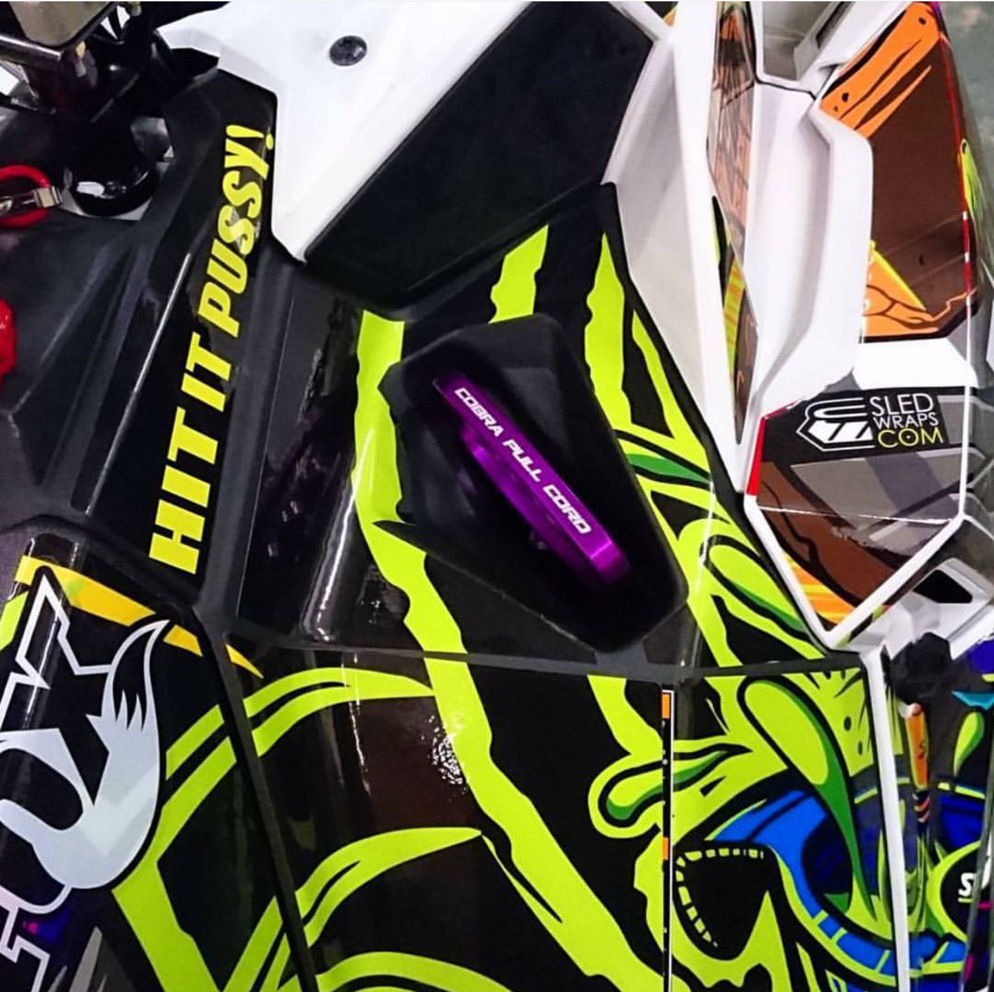 Purple Cobra Pull Handle – Cobra Pull Cord